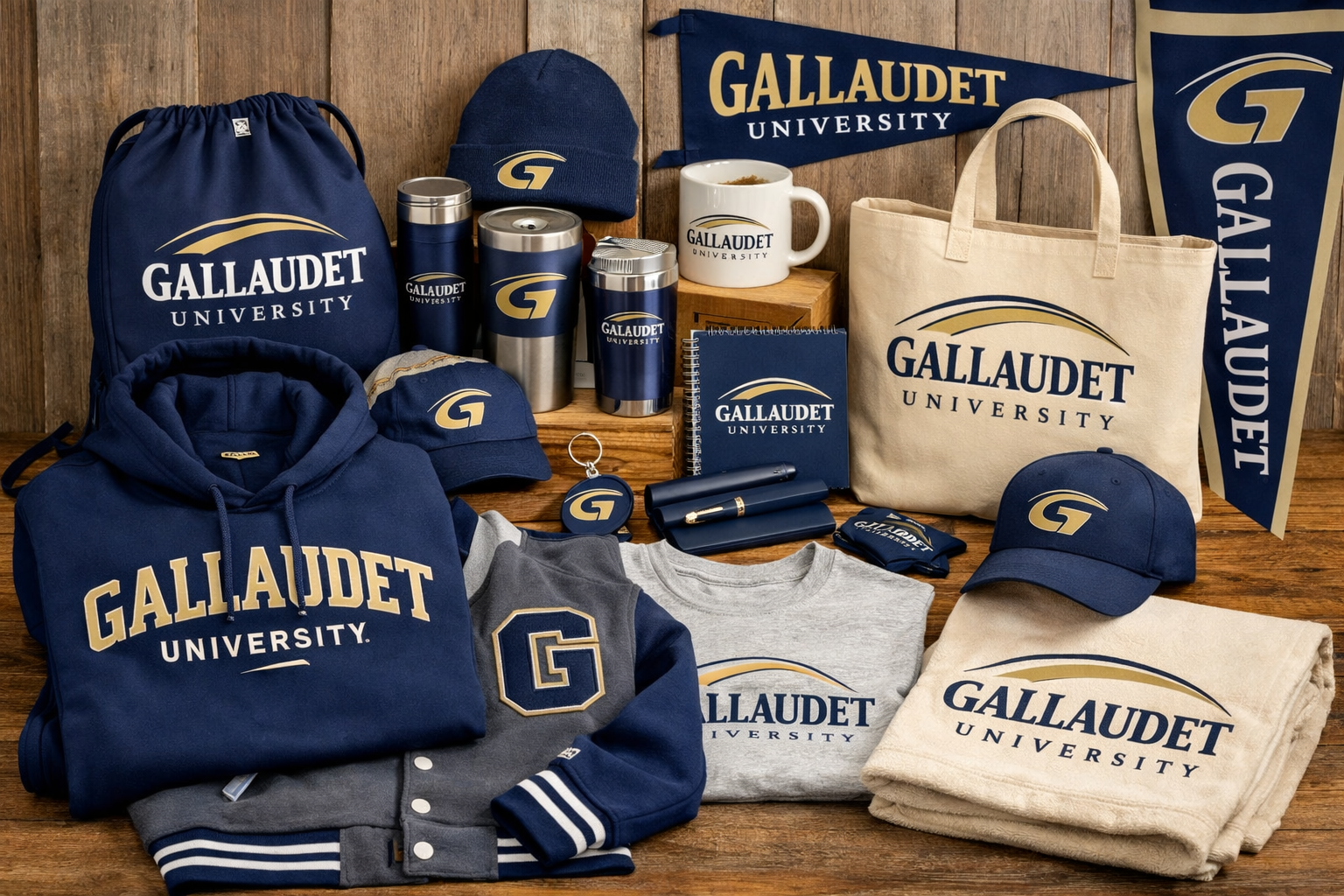 Top 10 Gallaudet University Logo Apparels and Items – Digitized Logos ...